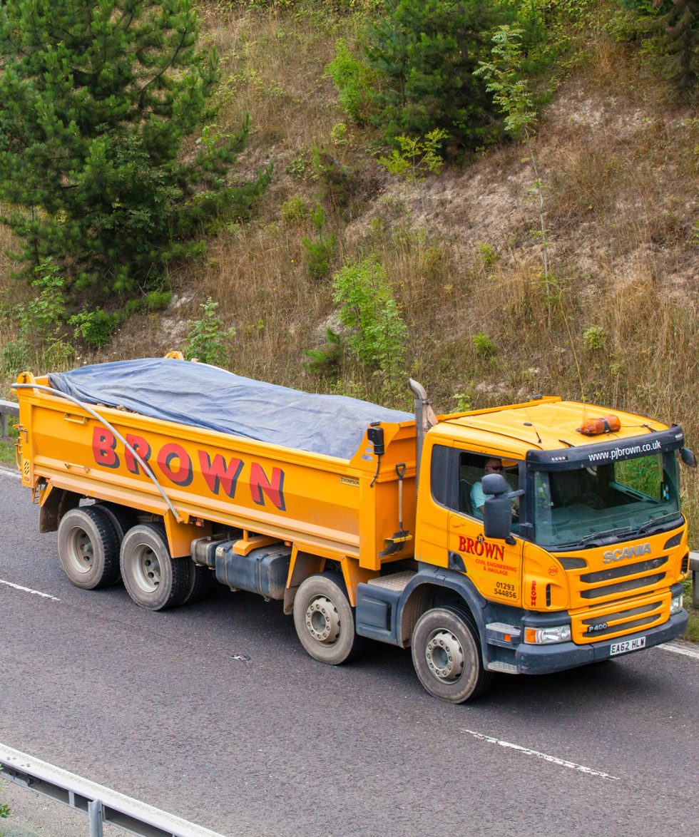Tipper Lorry - P J Brown (Civil Engineering)Ltd